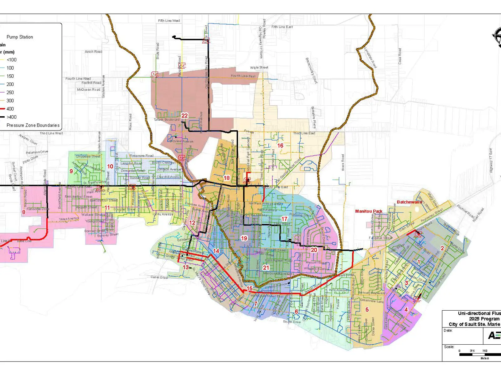 Sault Ste. Marie Overview Map – UDF Program